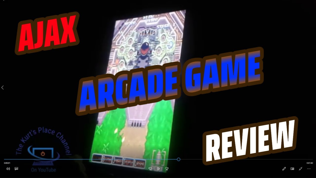 Ajax Arcade Game Review - YouTube