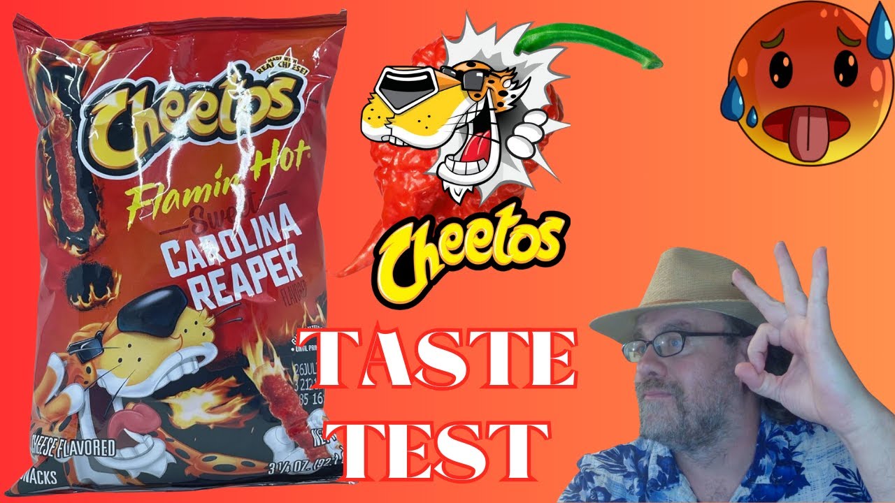 Cheetos Carolina reaper Taste Test. Hot or Not. #food # ...