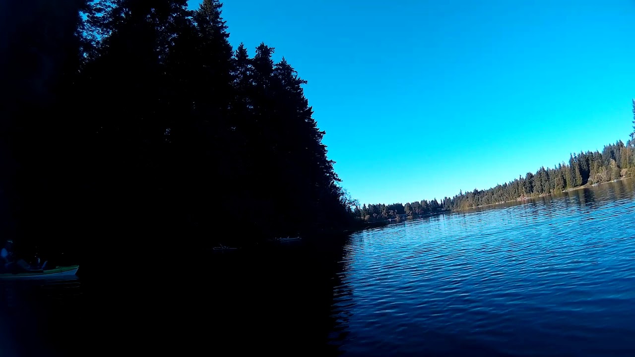 Kayaking Fuller Lake Vancouver Island - YouTube