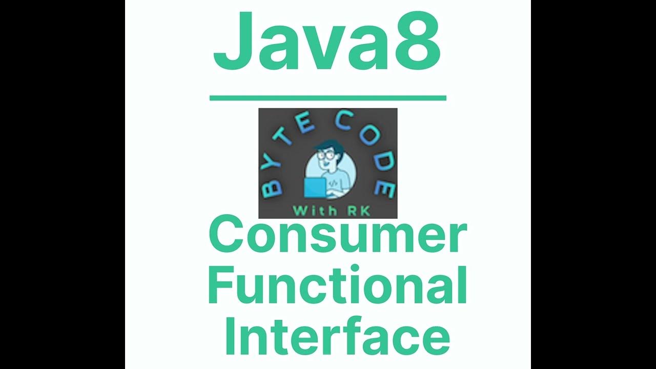 Java8functional Interface Consumer Youtube Trending Viral Java Java8