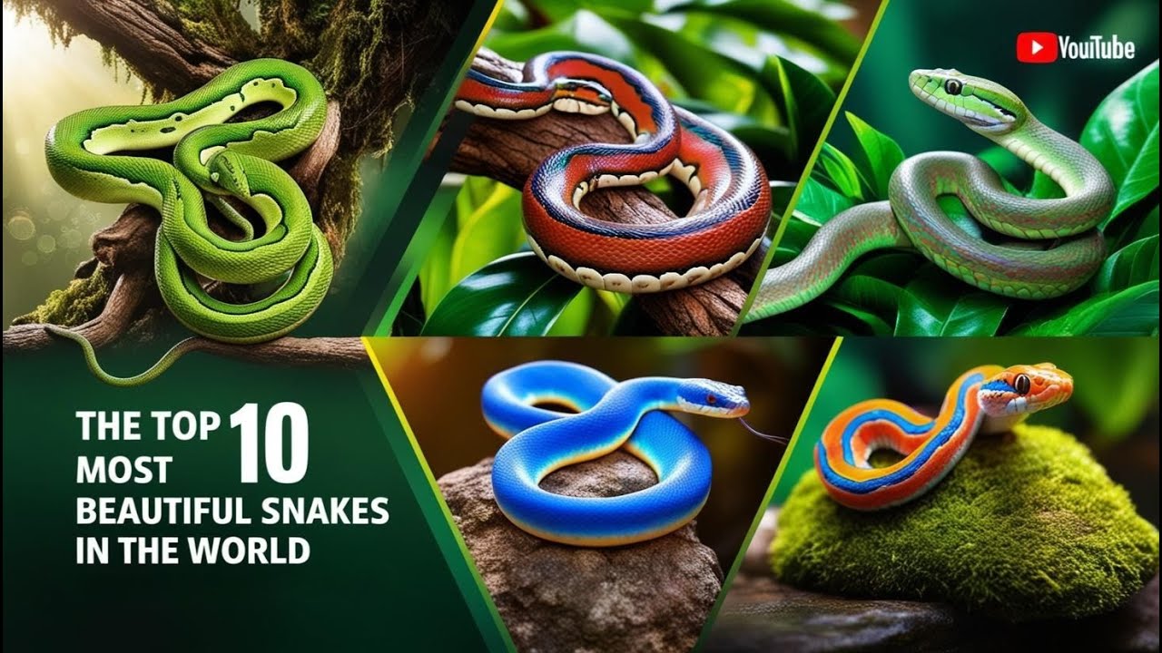 The World’s Most Stunning Snakes: Top 10 Countdown - YouTube
