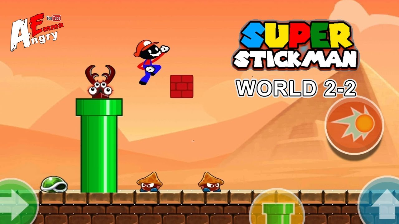 Super Stick Run - World 2-2 / Gameplay Walkthrough (Android, iOS) - YouTube