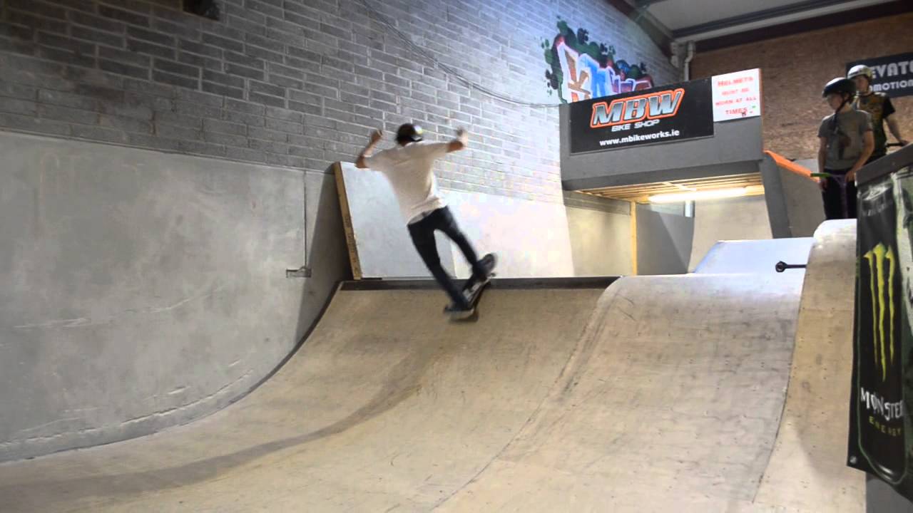 Skate line in Unit 6. - YouTube