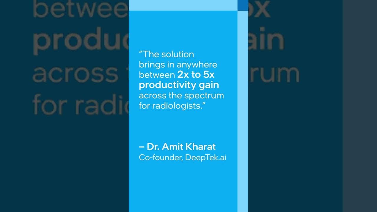 Deeptek.AI - Leveraging Intel IoT and AI for better radiology ...