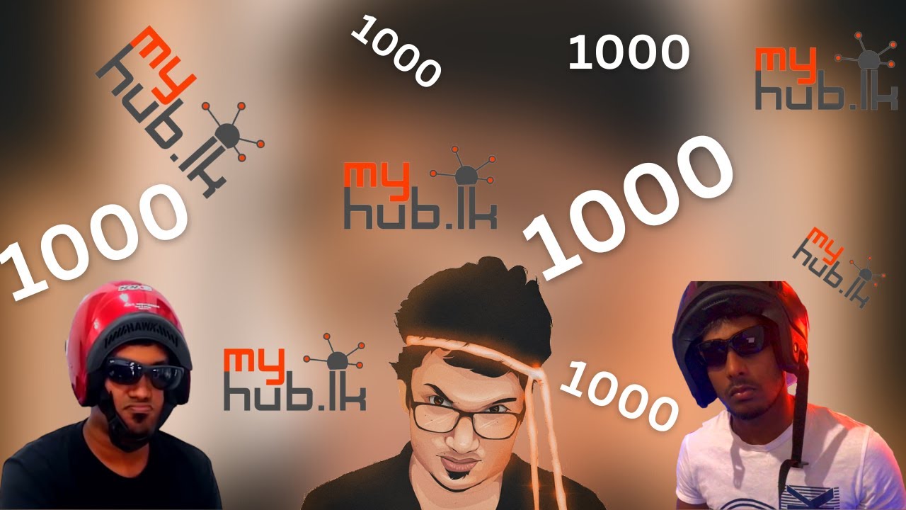 Saying myHub.lk 1000 Times | ඩිලා අයියගෙ චැනල් එකේ නම 1000ක් කිව්වා යාලුවනේ.. - YouTube