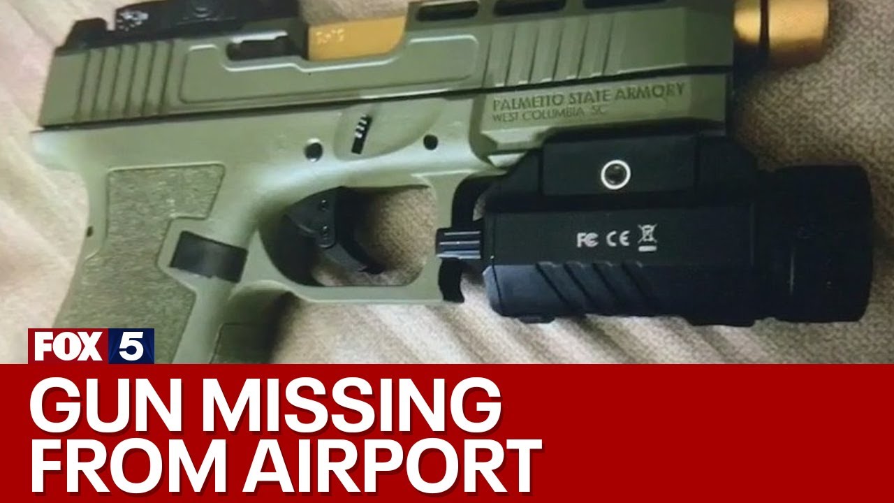 Checked, custom gun missing from ATL Airport | FOX 5 News - YouTube