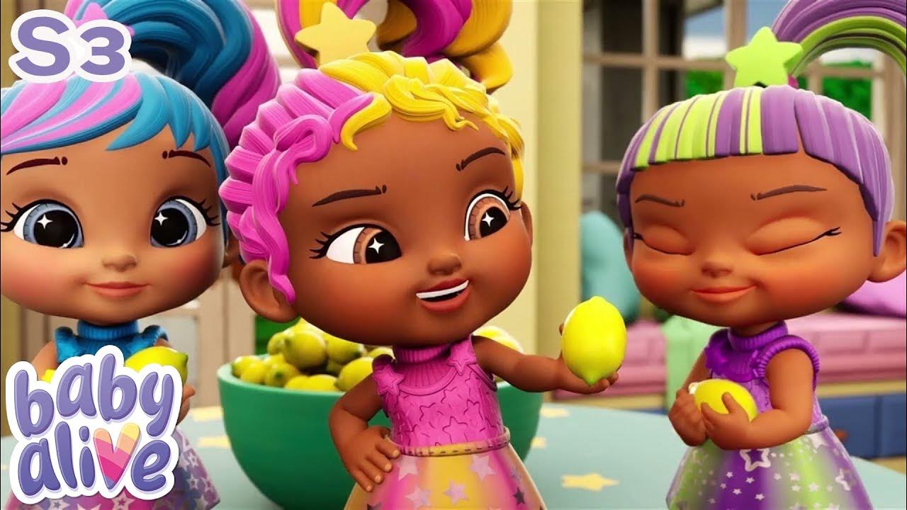 Baby Alive Season 3 | Lemonade Stand | Cartoon for kids - YouTube