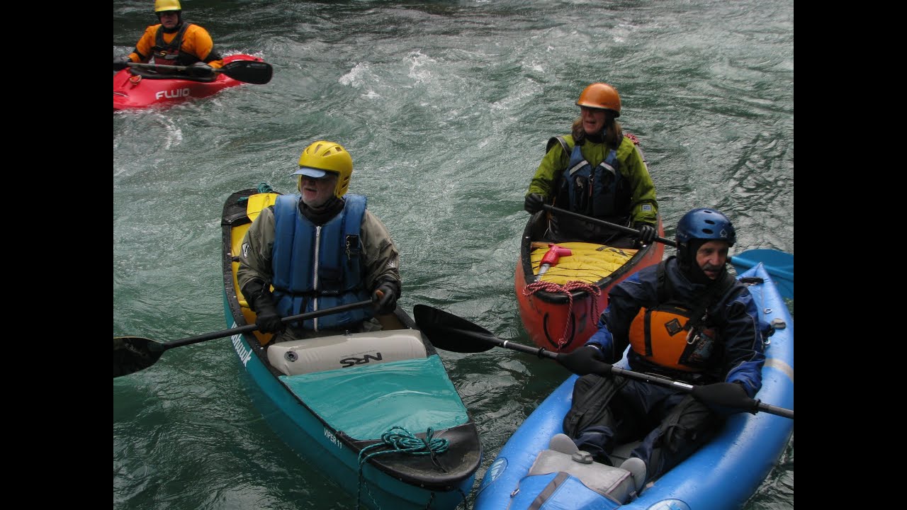 Canoes, Kayaks and IKs on the Wilson Narrows - YouTube