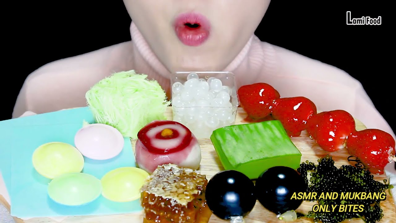 LAMI FOOD - MOST POPULAR FOOD FOR ASMR PART 1 *ONLY BITES* - YouTube