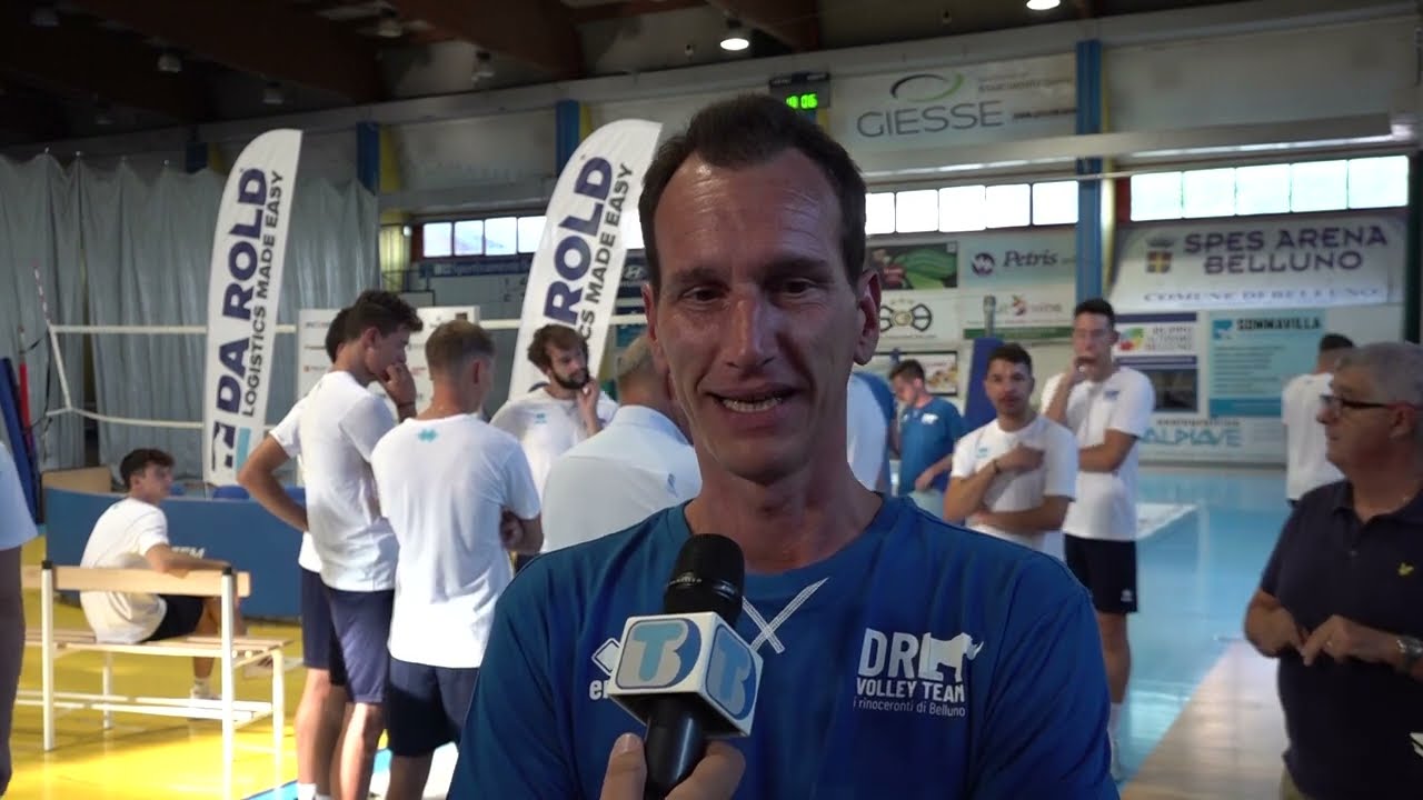 Gian Luca Colussi Coach DRL Volley Squadra 2022 2023 - YouTube