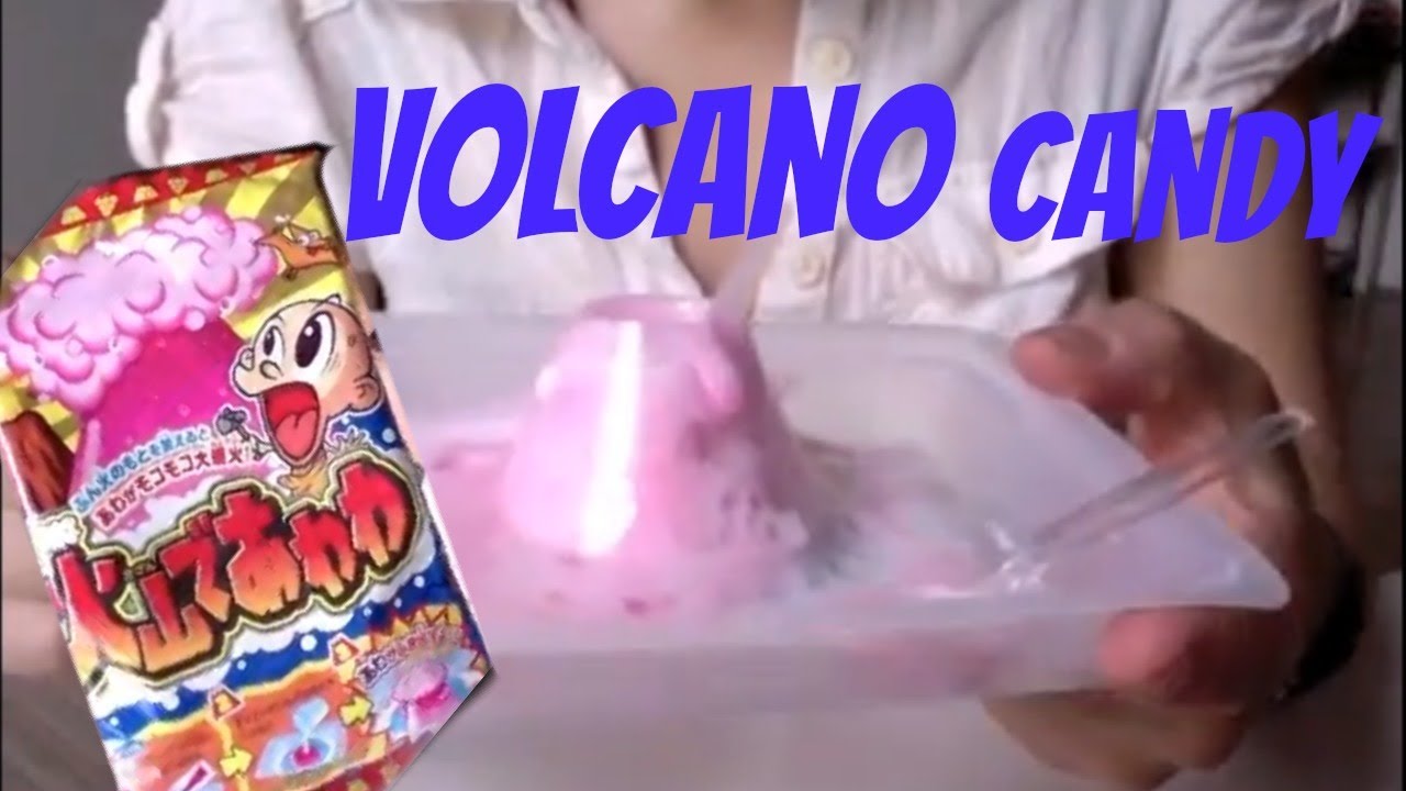 Volcano Candy 火山であわわ - Whatcha Eating? #19 - YouTube