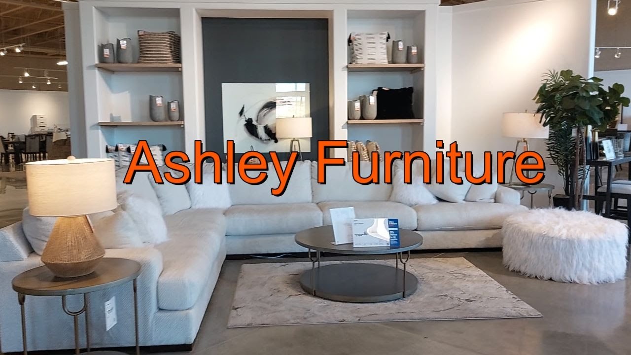 Ashley Furniture Showroom Tour - YouTube