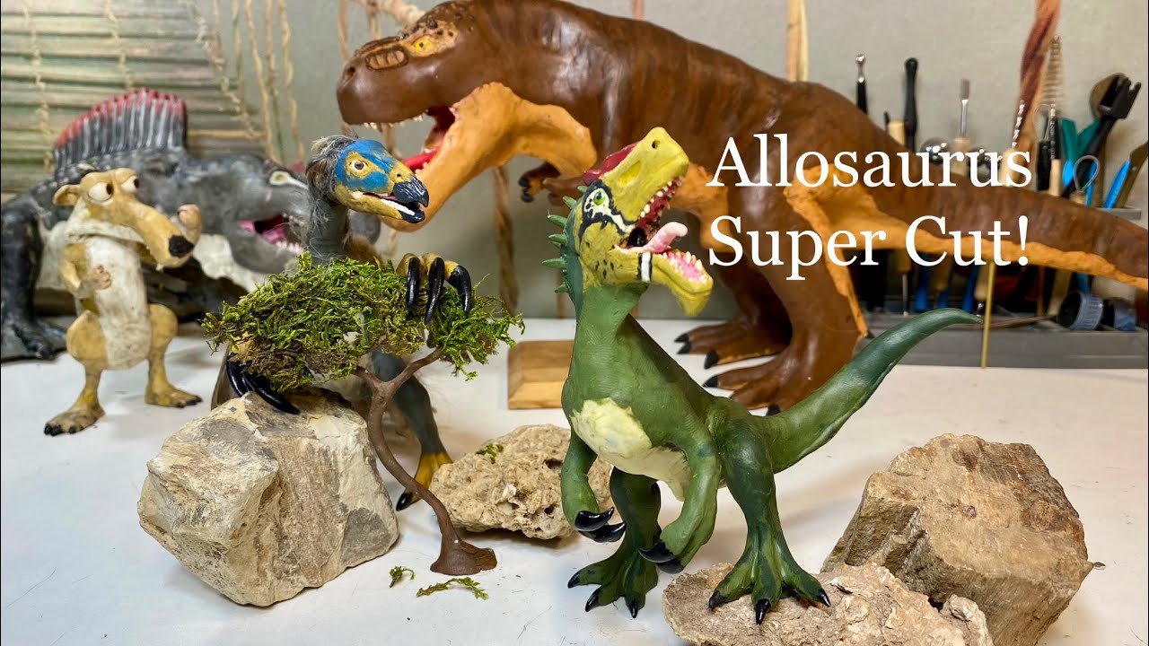 How To Make Broken Jaw Allosaurus! - Super Cut 4k - YouTube