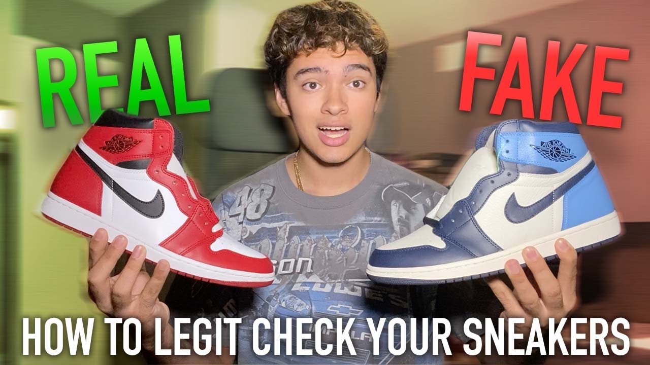 How To Legit Check Your Sneakers In 2021 *Legit App* - YouTube