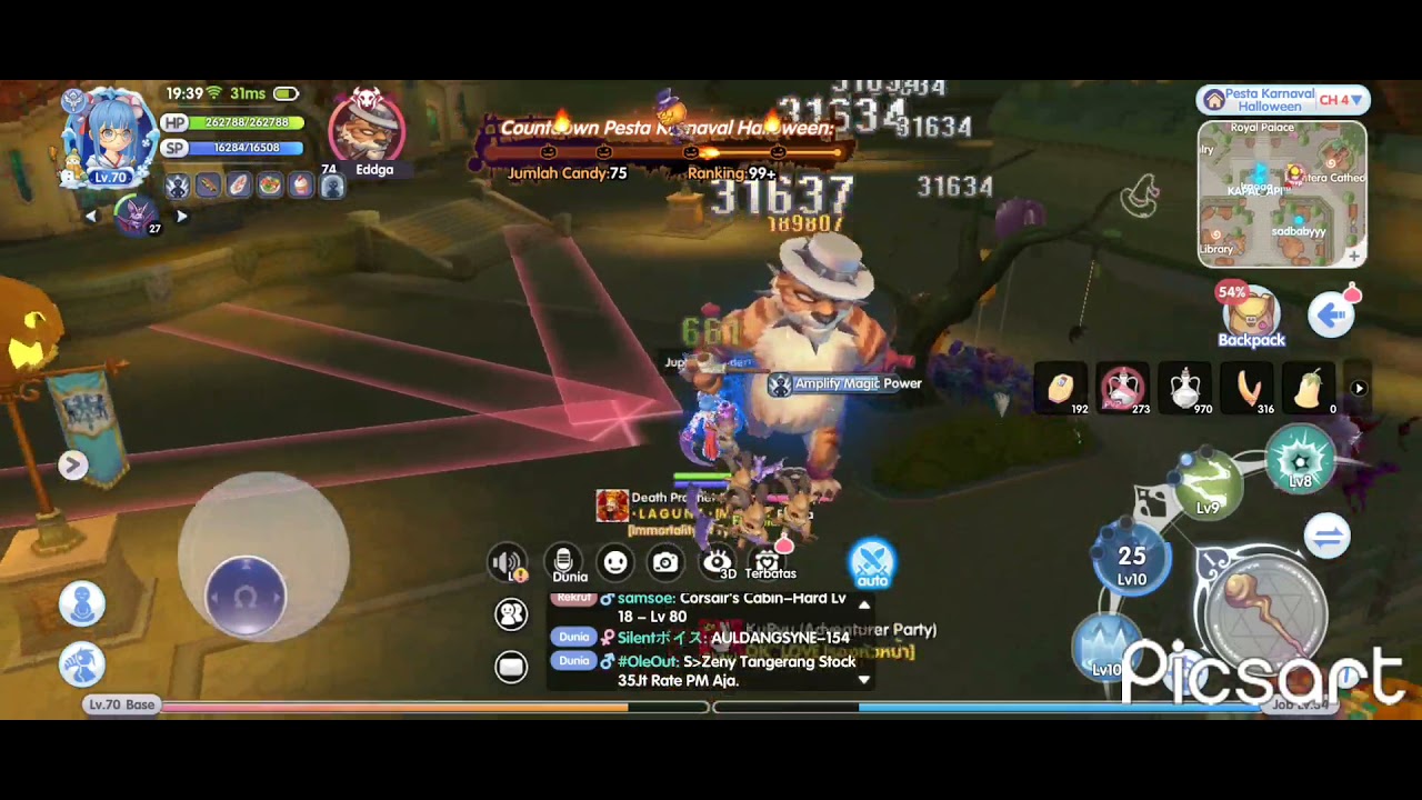 Event Happy Helloween - EDGA MVP - Ragnarok x Generation - Valhalla # ...