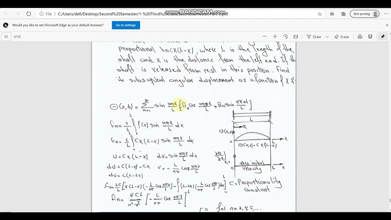 Eng Mathematics II Lecture 11 (Part 4) - YouTube