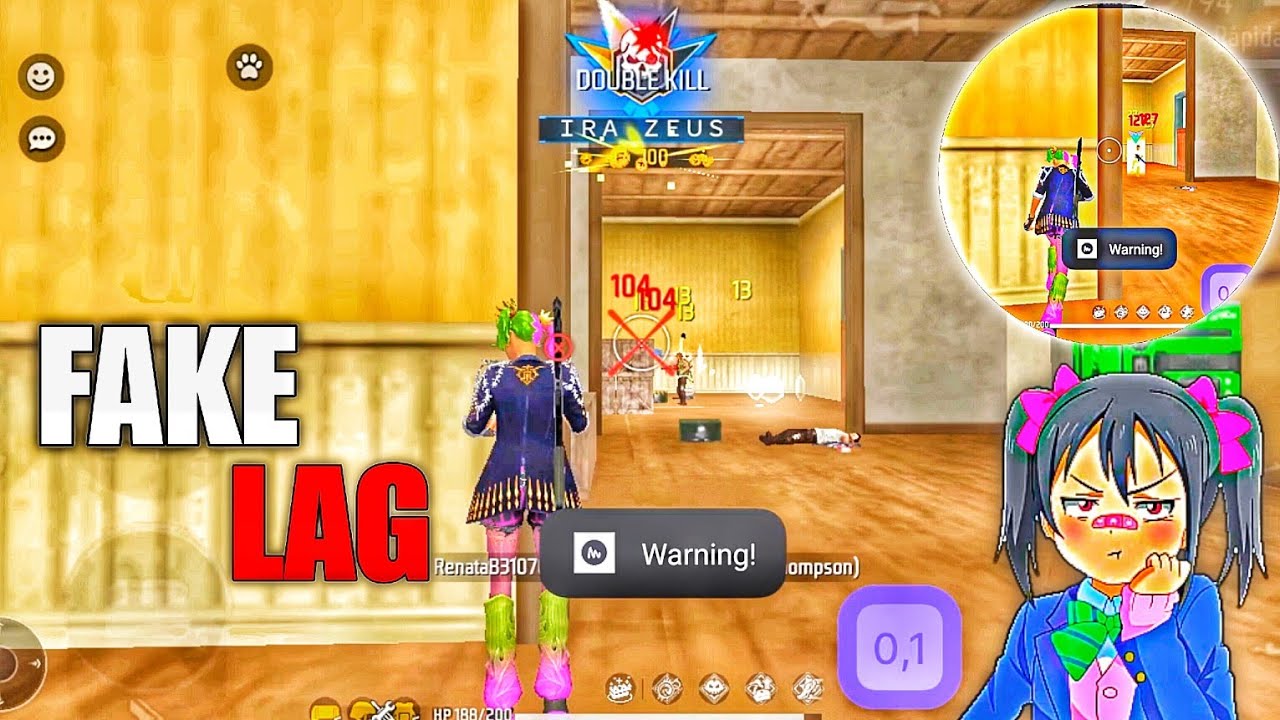 FAKE LAG PARA FREE FIRE VERSÃO 7 SEGUNDOS 🔱 FAKE LAG ATUALIZADO PARA ...
