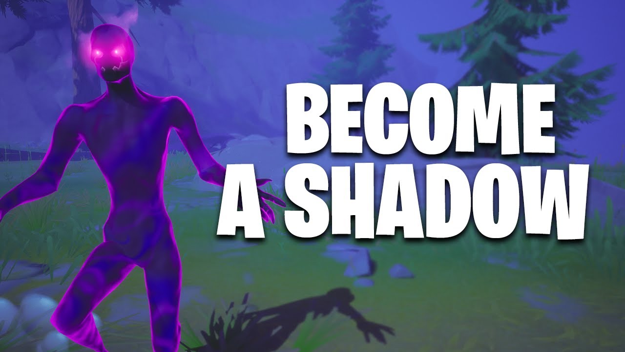 How to BECOME A SHADOW Fortnite (Fortnitemares Challenge 2020) - YouTube
