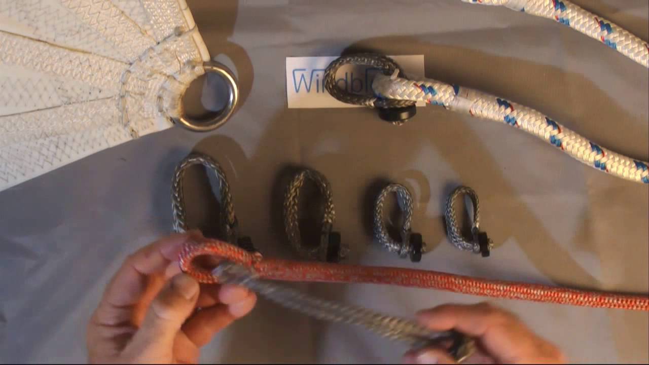 Button Shackle the latest in Soft shackle technology - YouTube