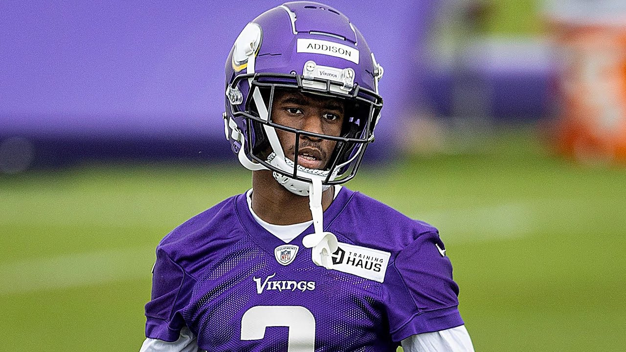 Jordan Addison Is Showing Off His Elite Footwork In Vikings Training ...