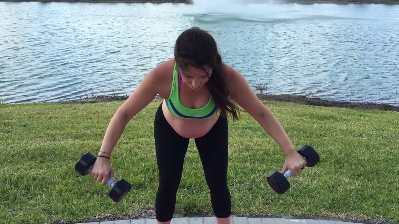 Dumbbell Rear Delt Extensions - YouTube