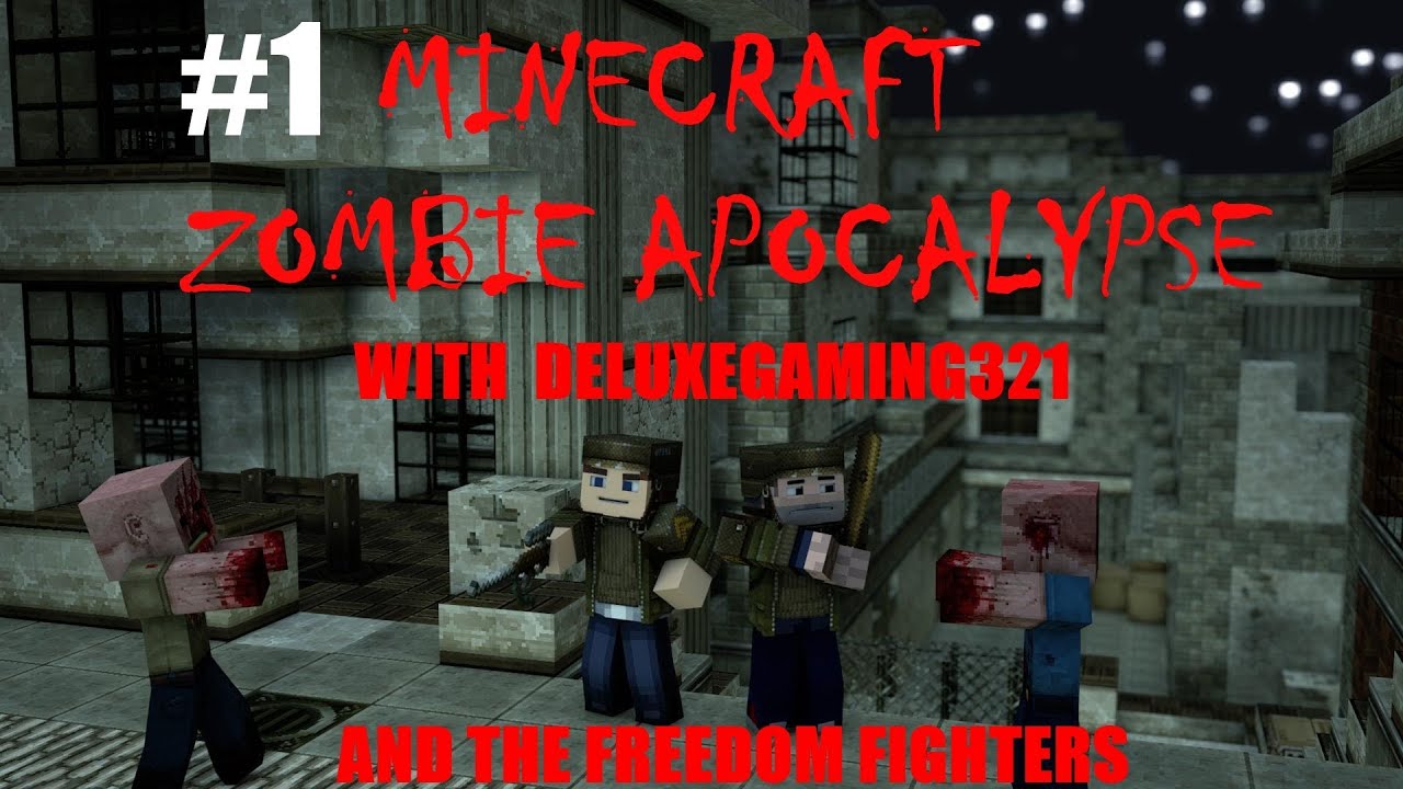 Minecraft: Zombie Apocalypse - Part 1: Overrun By Zombies ! - YouTube