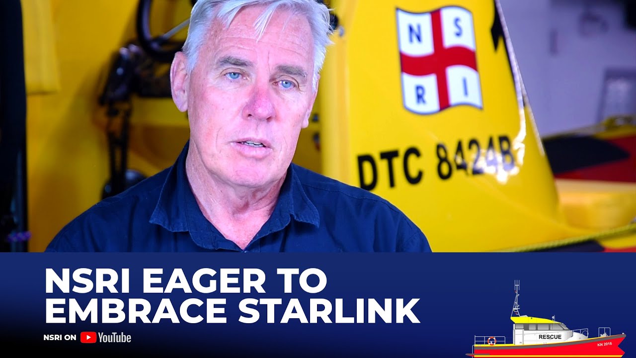 NSRI Eagerly Anticipates Starlink in South Africa - YouTube