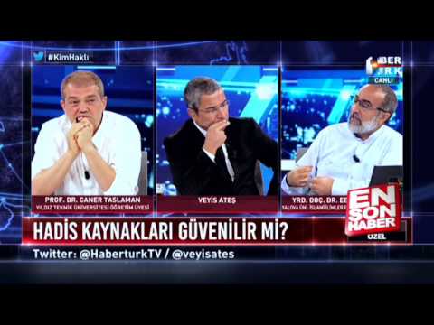 Canlı yayında deve sidiği tartışması