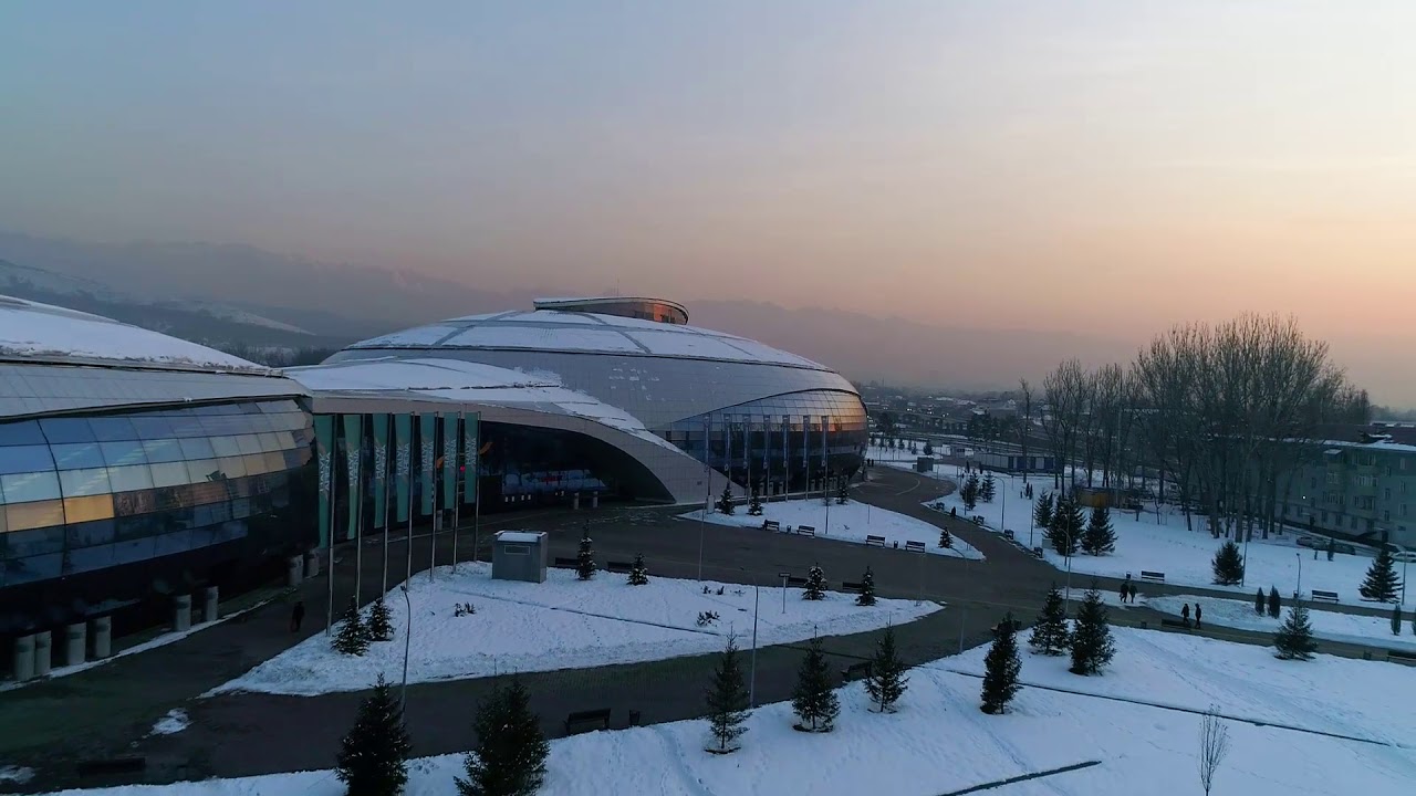 Halyk arena, The Almaty city's attraction - YouTube
