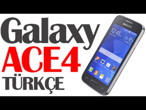 Samsung Galaxy Ace 4 Detaylı İnceleme TÜRKÇE