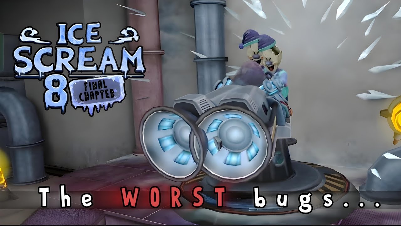 Ice Scream 8 - Full Of Bugs // The 12 Scariest Bugs - YouTube