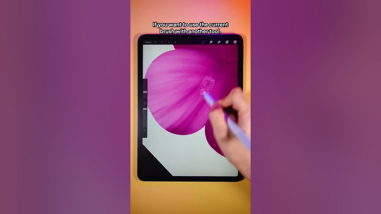 Quick and Easy Procreate Hack📍 Select the Same Brush in Seconds! #procreate #procreatebrushes # ...