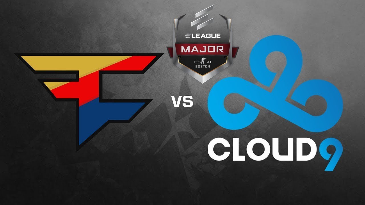 CSGO ELEAGUE BOSTON MAJOR 2018 FINALS [ CLOUD 9 vs FAZE ] ~ [ Overpass ...