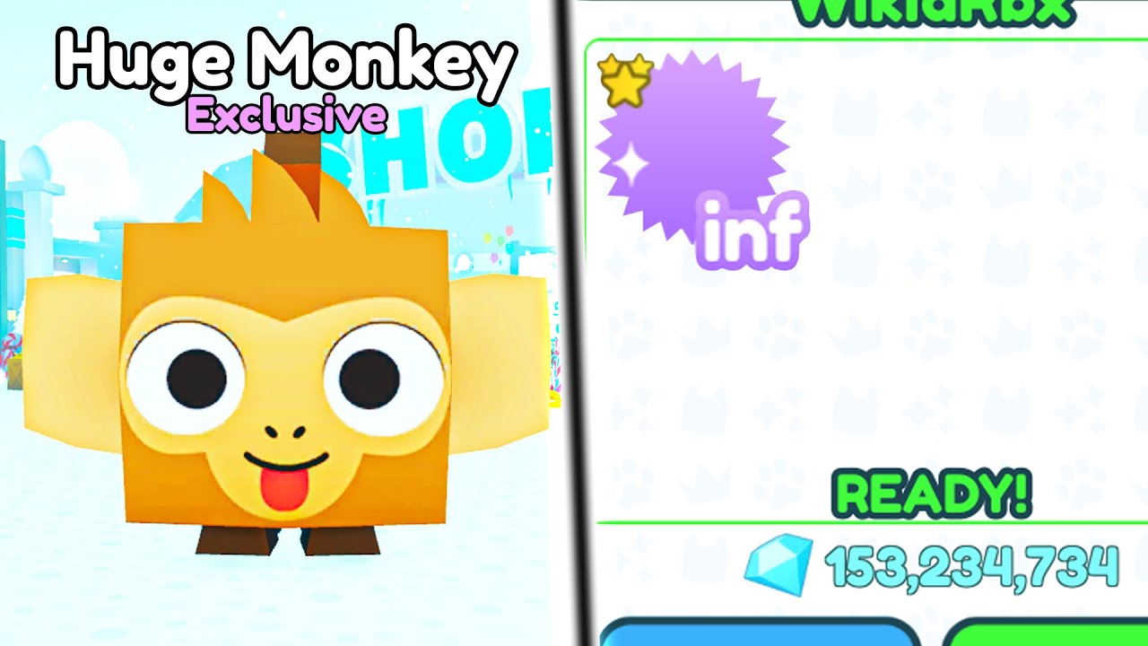 Wow!😮 *NEW* HUGE MONKEY In PET SIMULATOR X! (Roblox) - YouTube