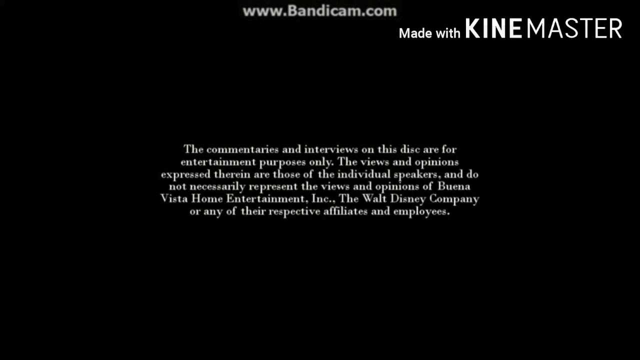 Disney Blue Warning Screen (2009) DVD Version Remake - YouTube
