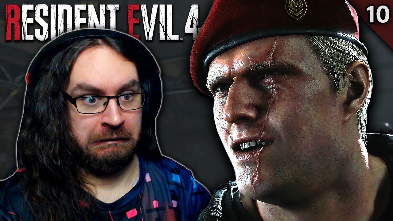 KRAUSER MAKES AN ENTRANCE | Let's Play Resident Evil 4 (Remake) - Ep ...