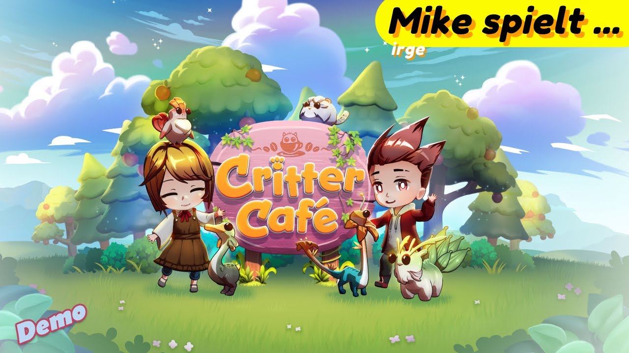 Mike spielt ... Critter Café - süßes Katzen Café mit kleinen Monstern ...