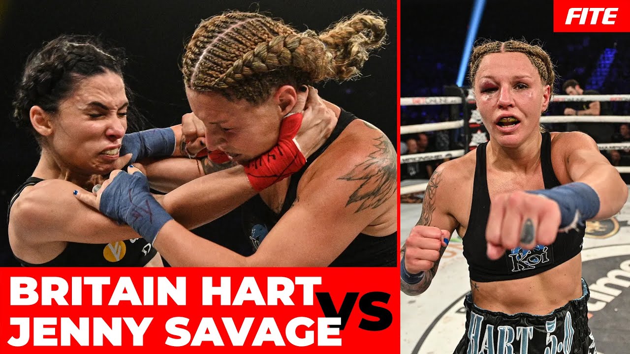 Bareknuckle Boxing Full Fight | Britain Hart vs. Jenny Clausius - YouTube