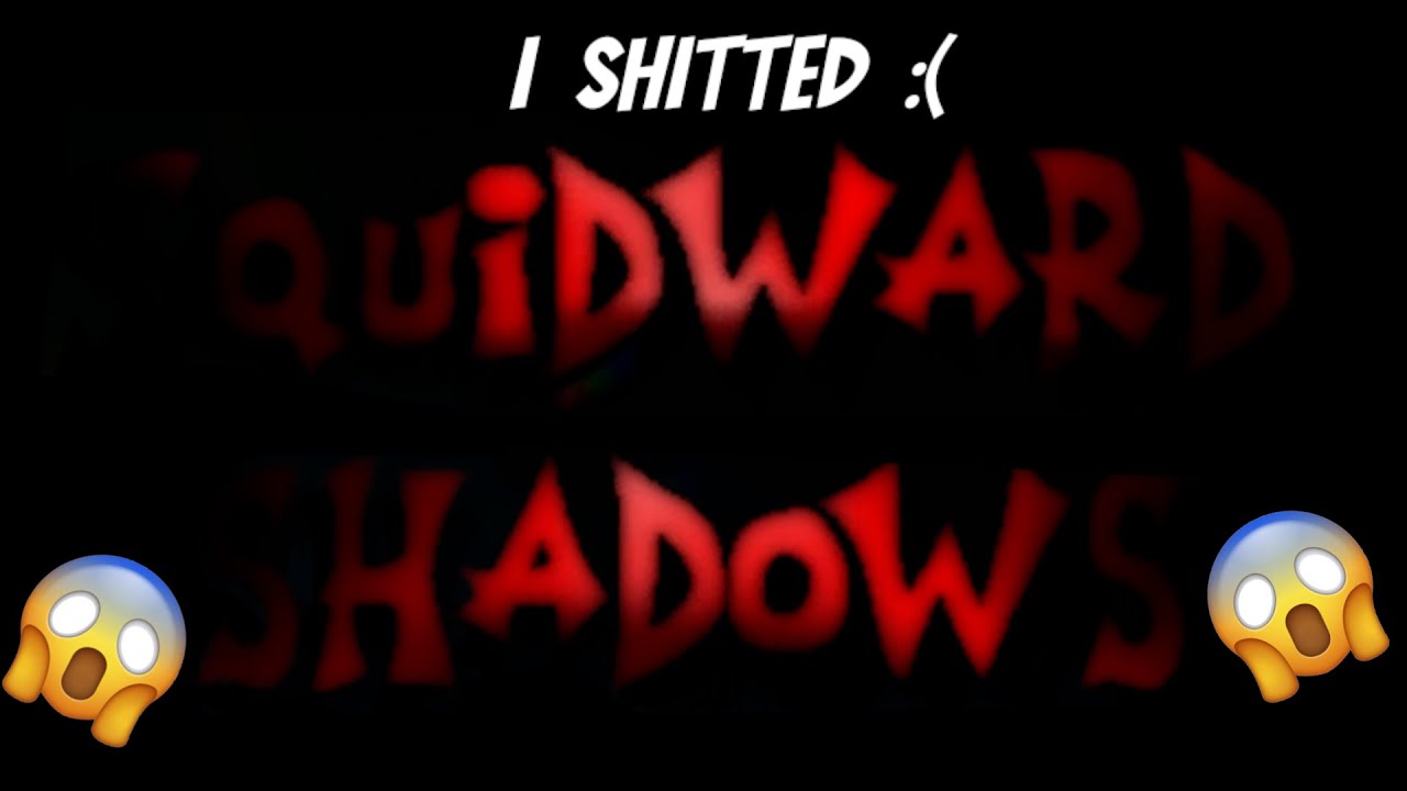 HUNTED by EVIL SQUIDWARD | Squidward Shadows - YouTube