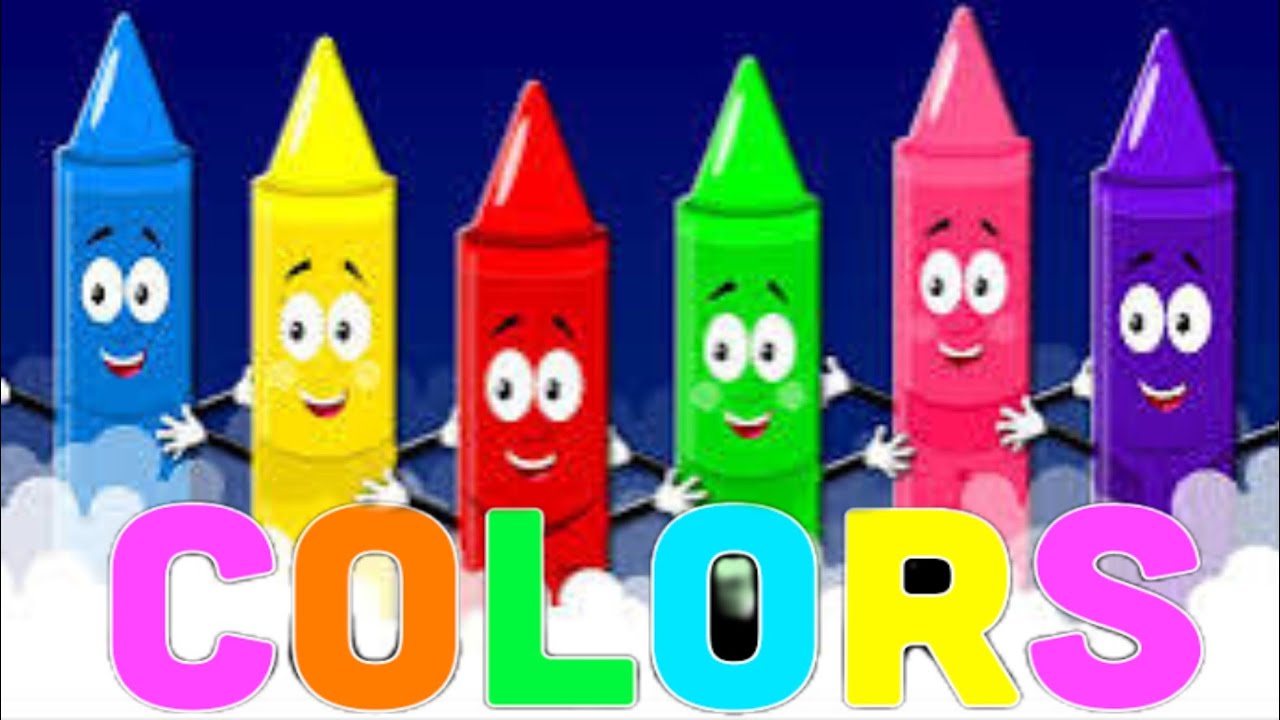 Learn color names for kids|color names in English|color song - YouTube