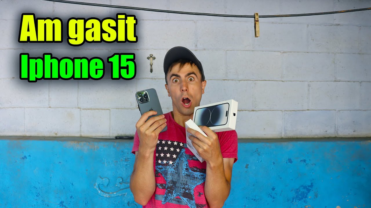 Mai pe scurt vorbind Am gasit Iphone 15 - YouTube