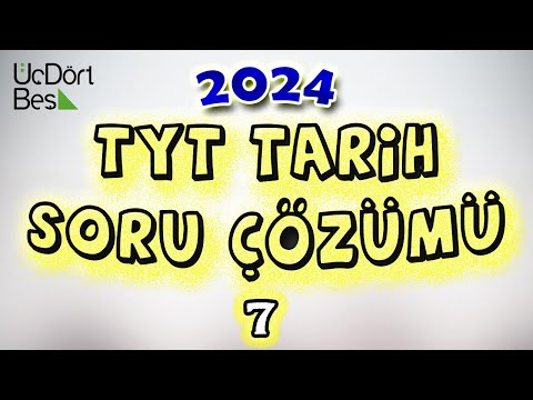 7) Orta Çağ'da Dünya Soru Çözümü - TYT MSÜ Tarih 2024
