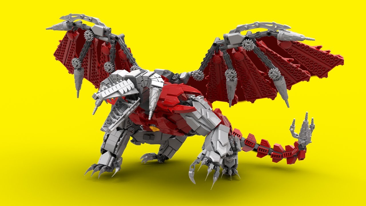 LEGO Skibidi Toilet: How to Build Dragon Titan Drillman - YouTube