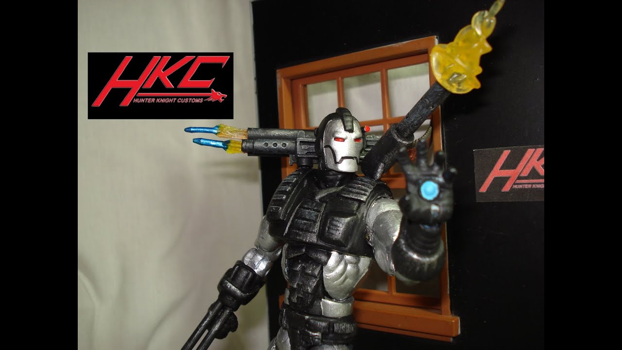 Custom WAR MACHINE Marvel Legends action figure made by Hunter Knight ...