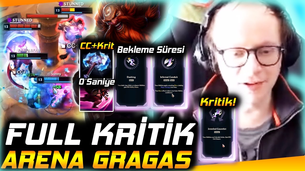 ARENA'DA GRAGAS BU BUİLD RAKİPLERİ HAVADAN AŞAĞI İNDİRMİYOR ...