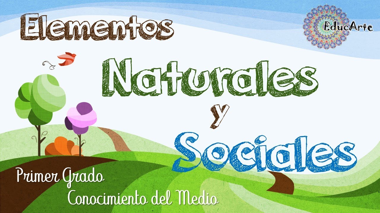 Elementos Naturales y Sociales. - YouTube