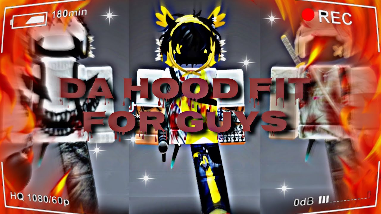 Da Hood Outfit ideas For Boys Roblox - YouTube