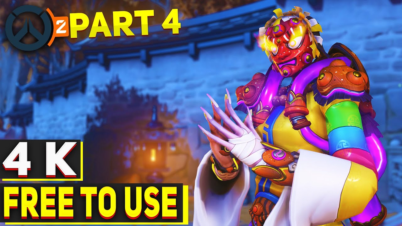 OVERWATCH 2 - FREE TO USE GAMEPLAY 4K | No copyright gameplay - YouTube