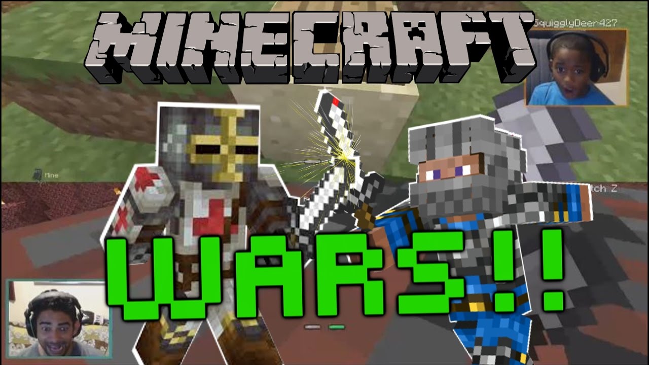 MineCraft WARS!!Squiggly vs Glitch!!! Glitch stays awake // Minecraft ...
