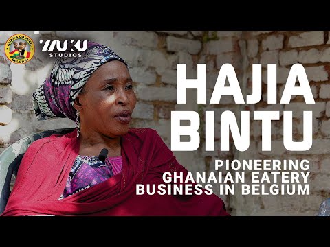 Pioneering Ghanaian Eatery Business In Belgium -  Hajia Bintu tells Full Story